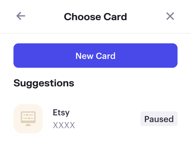 How do I create a new Privacy Card? – Privacy