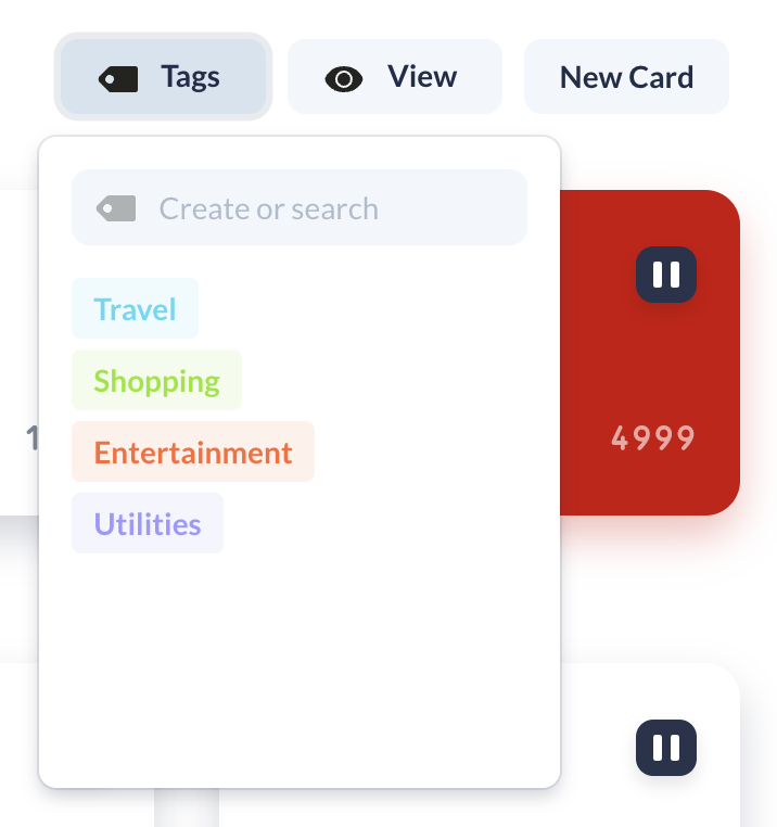 Card Tagging – Privacy